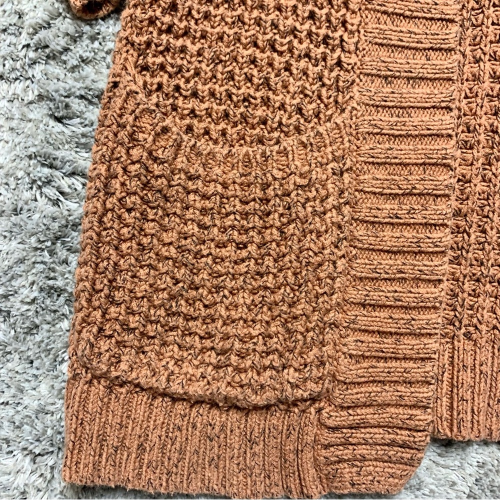 Vintage 2000s Express Rust Knit Cardigan Sweater - Gem